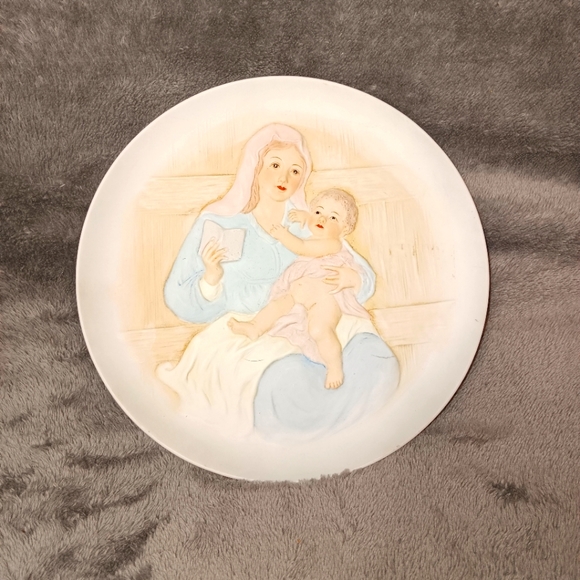 Lefton | Accents | Vintage Lefton 983 The Christopher Collection Plate ...